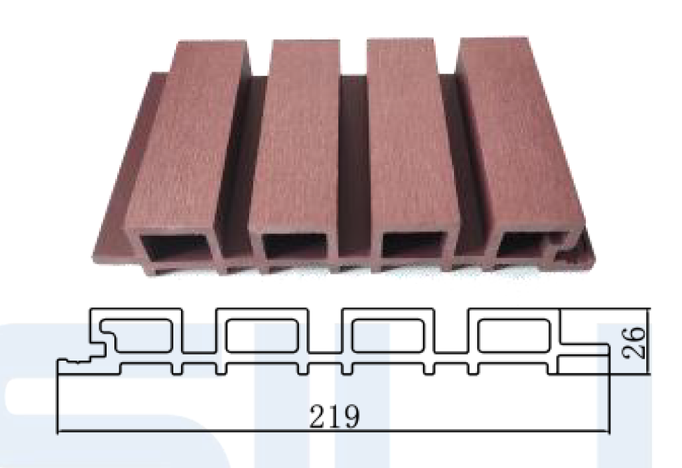 Tabla WPC Exterior de Madera Ranurada - Suministros Roca