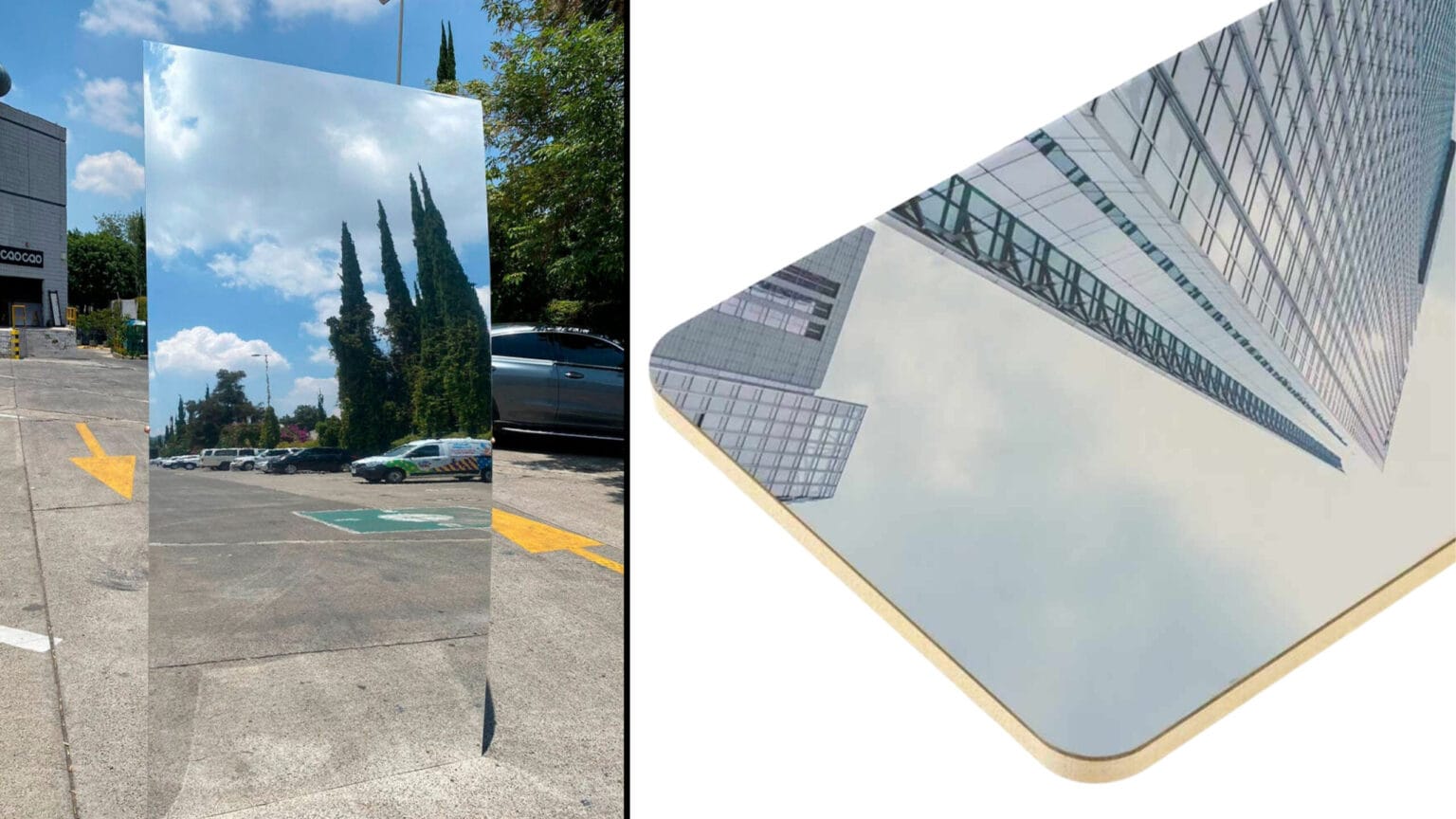 Panel Simil Espejo Plata - ROCA - Suministros Roca