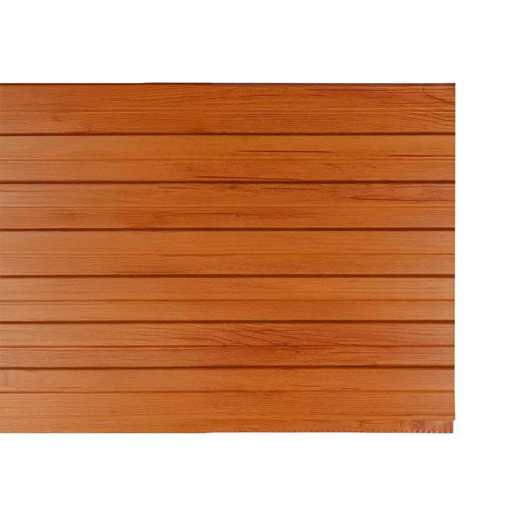 Metal Siding Madera Ranurada Cedro - ROCA - Suministros Roca